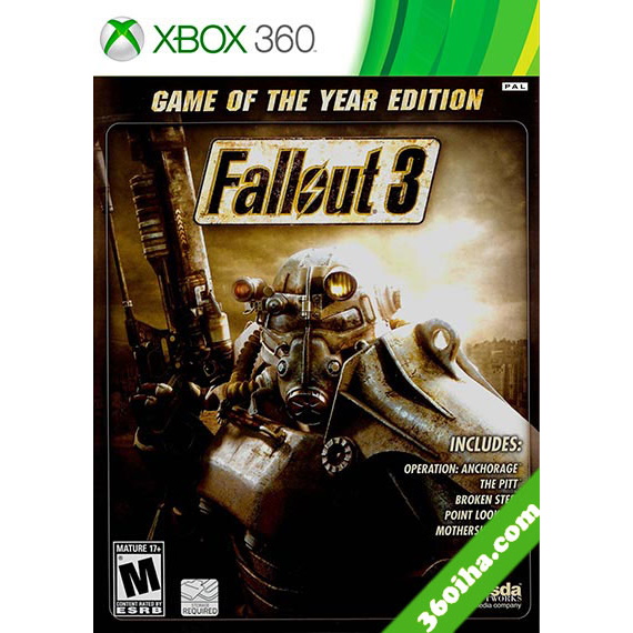 Fallout 3 Game of the Year Edition - خرید بازی ایکس باکس 360 - بازی ...